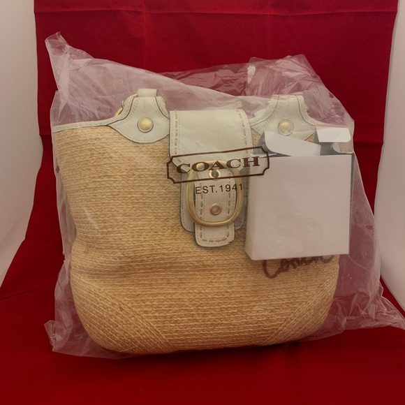Coach | Bags | Coach Straw Beach Bag | Poshmark